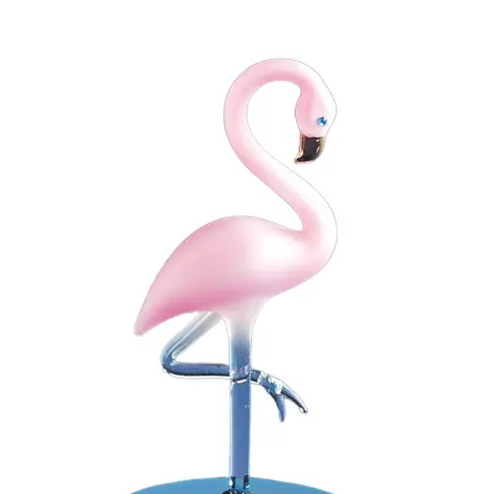 Glass Flamingo, Handcrafted Flamingo Figurine, Home Decor, Gifts Ideas ...